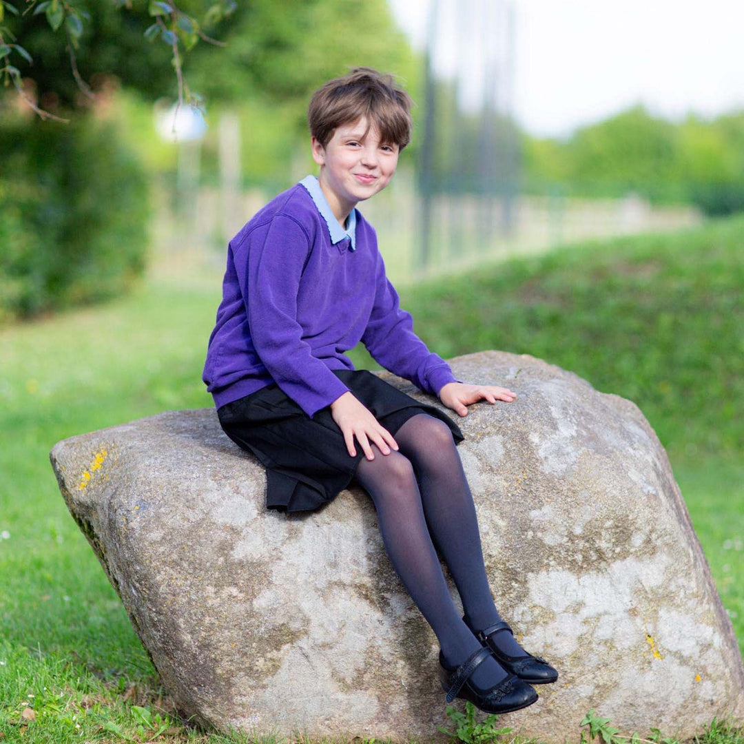 School Tights - Grey Kids Tights - Snag – Snag Canada