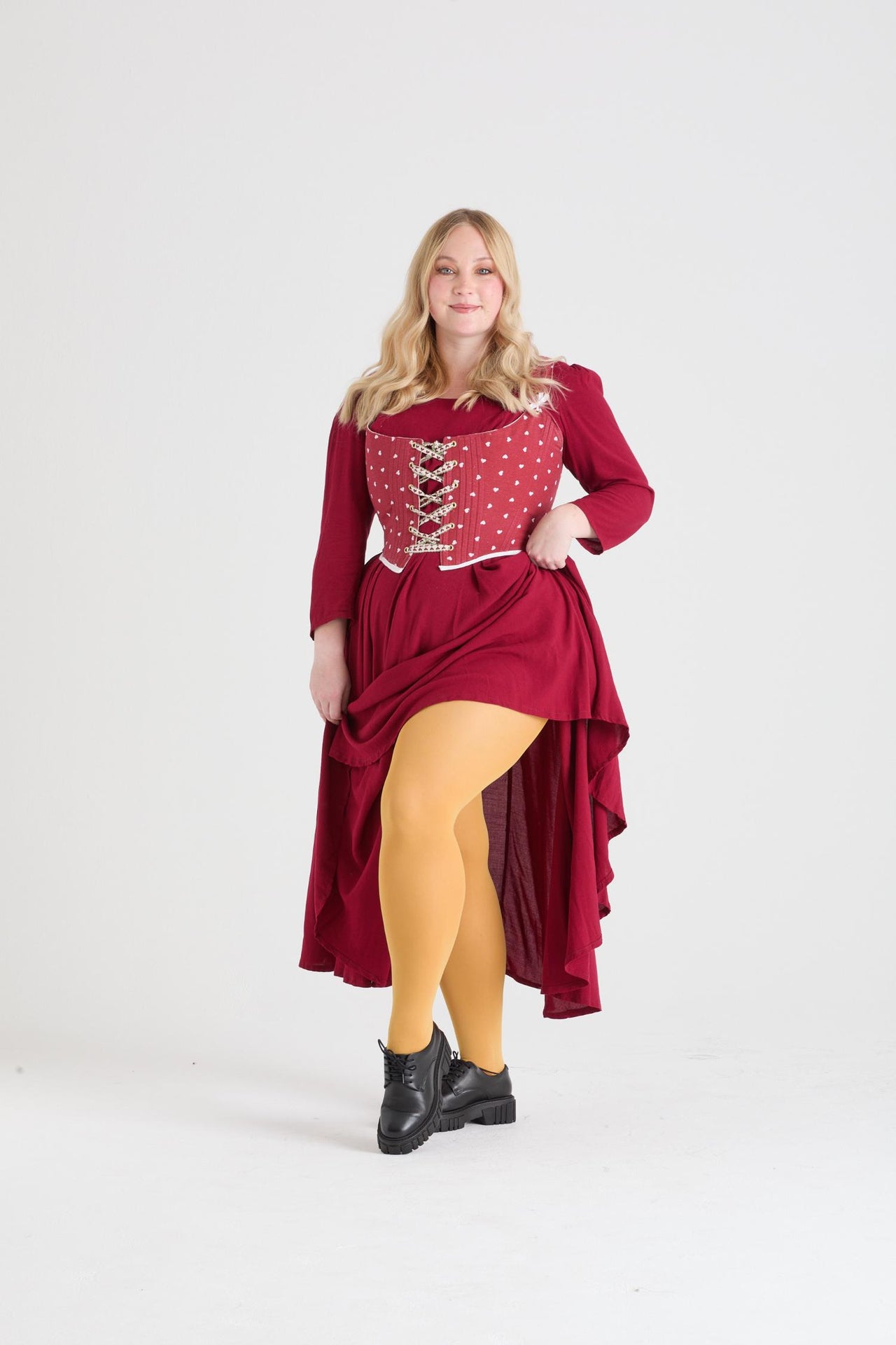 Opaque Mustard Yellow Coloured Tights | Snag – Snag Canada