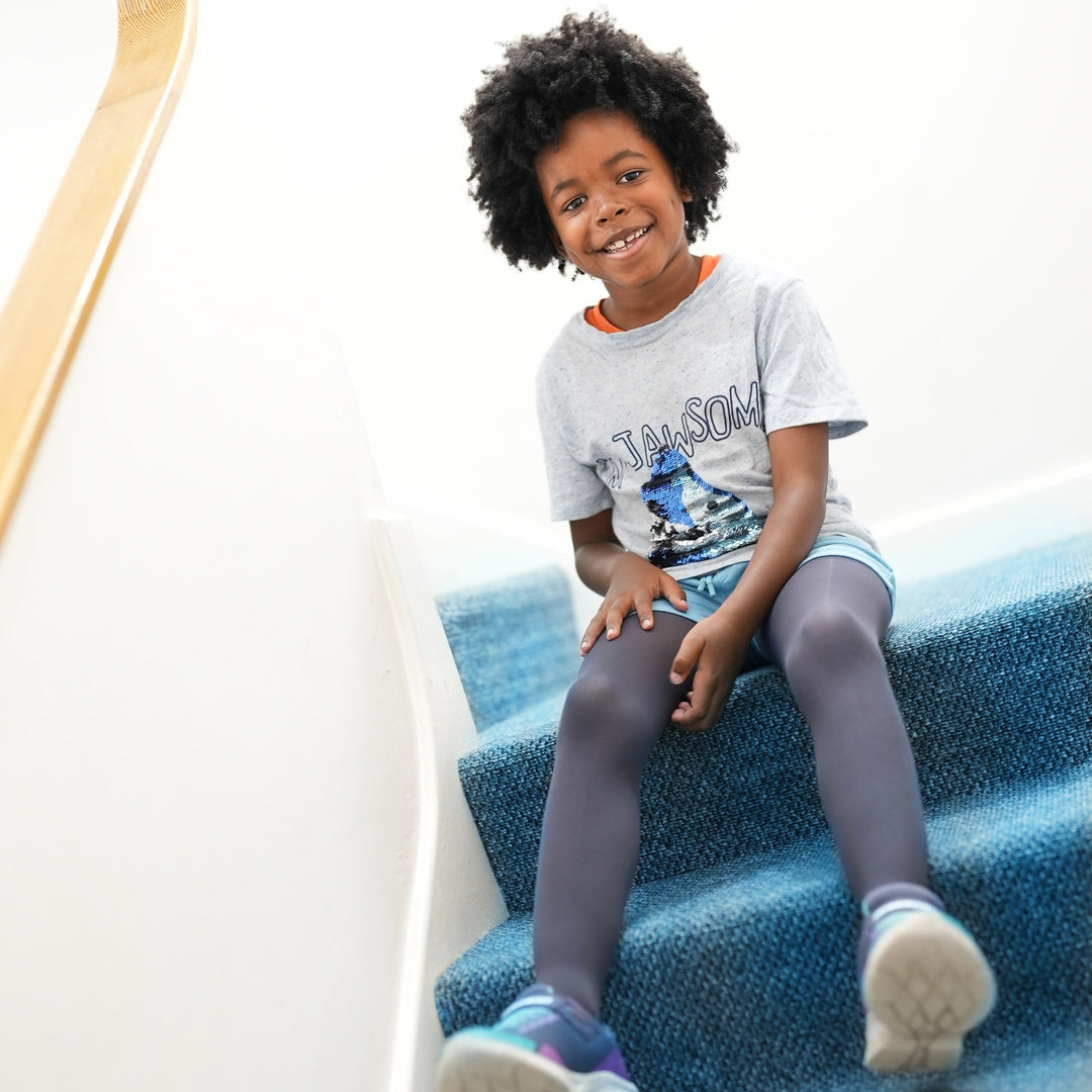 School Tights - Grey Kids Tights - Snag – Snag Canada