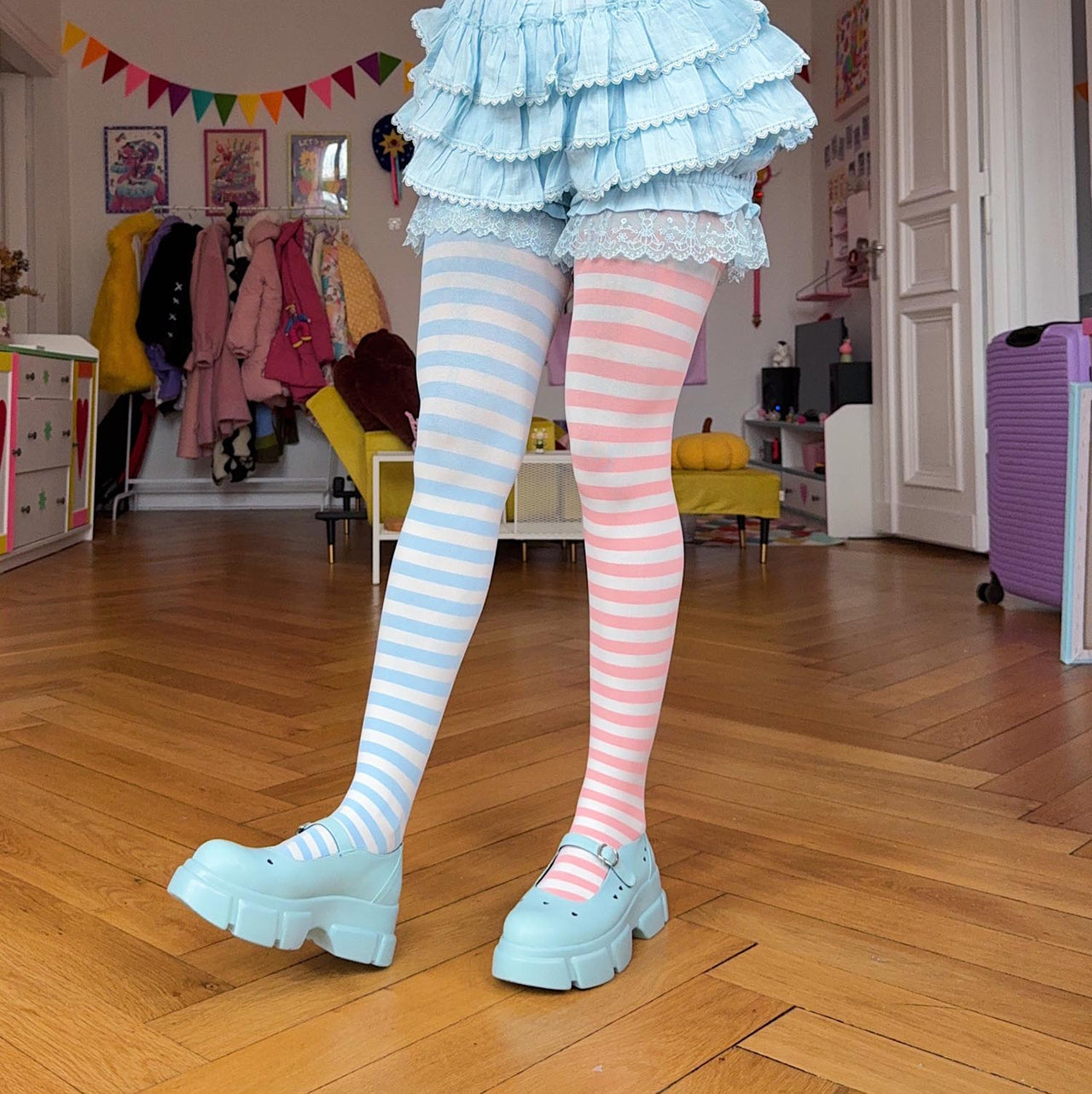 Duo Tights - Blush Breeze - Tights & Clothes In Sizes 1-34 - Snag – Snag Canada